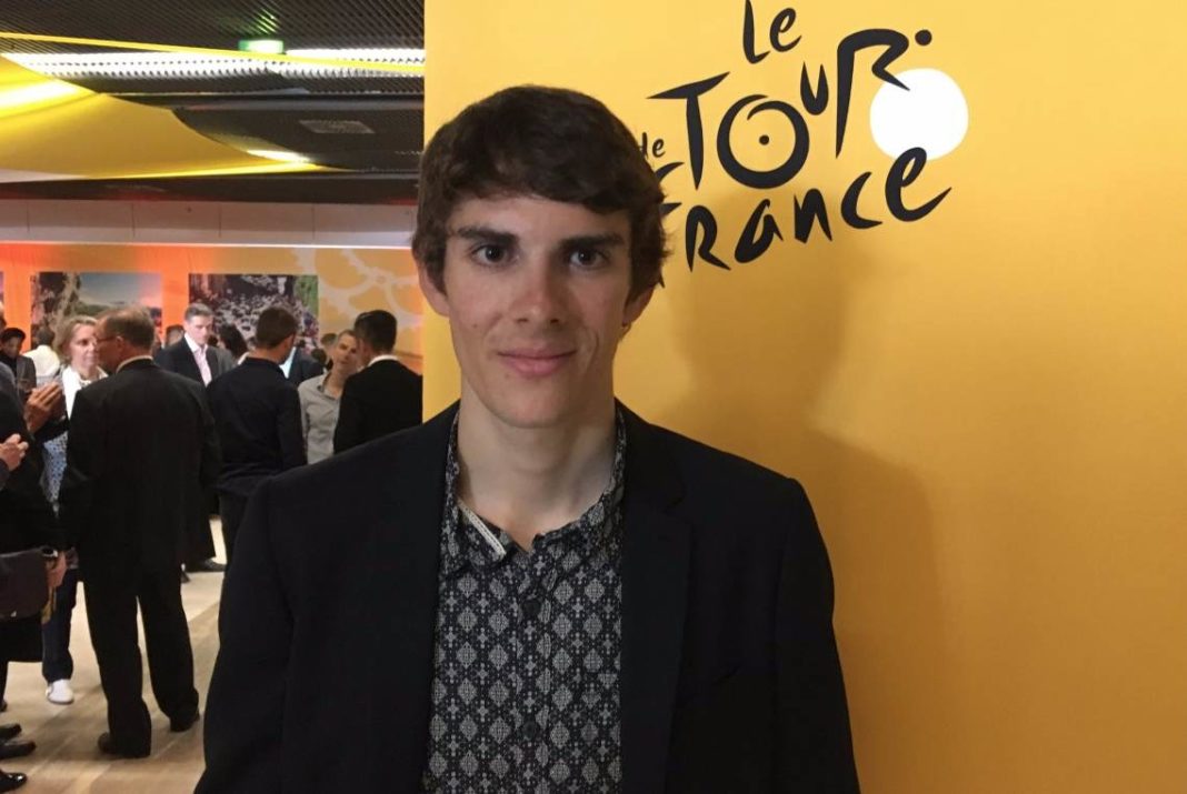 Guillaume Martin leader de Wanty-Groupe Gobert au GP La Marseillaise