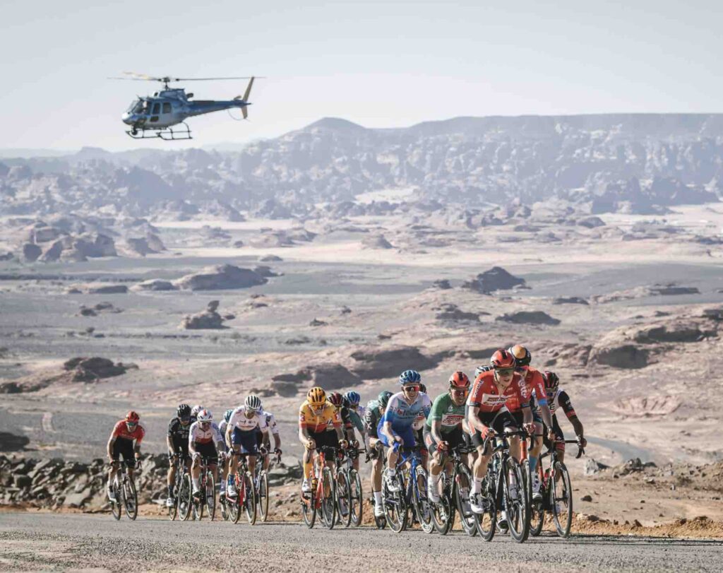 Saudi Tour 2023 à voir sur Eurosport et GCN