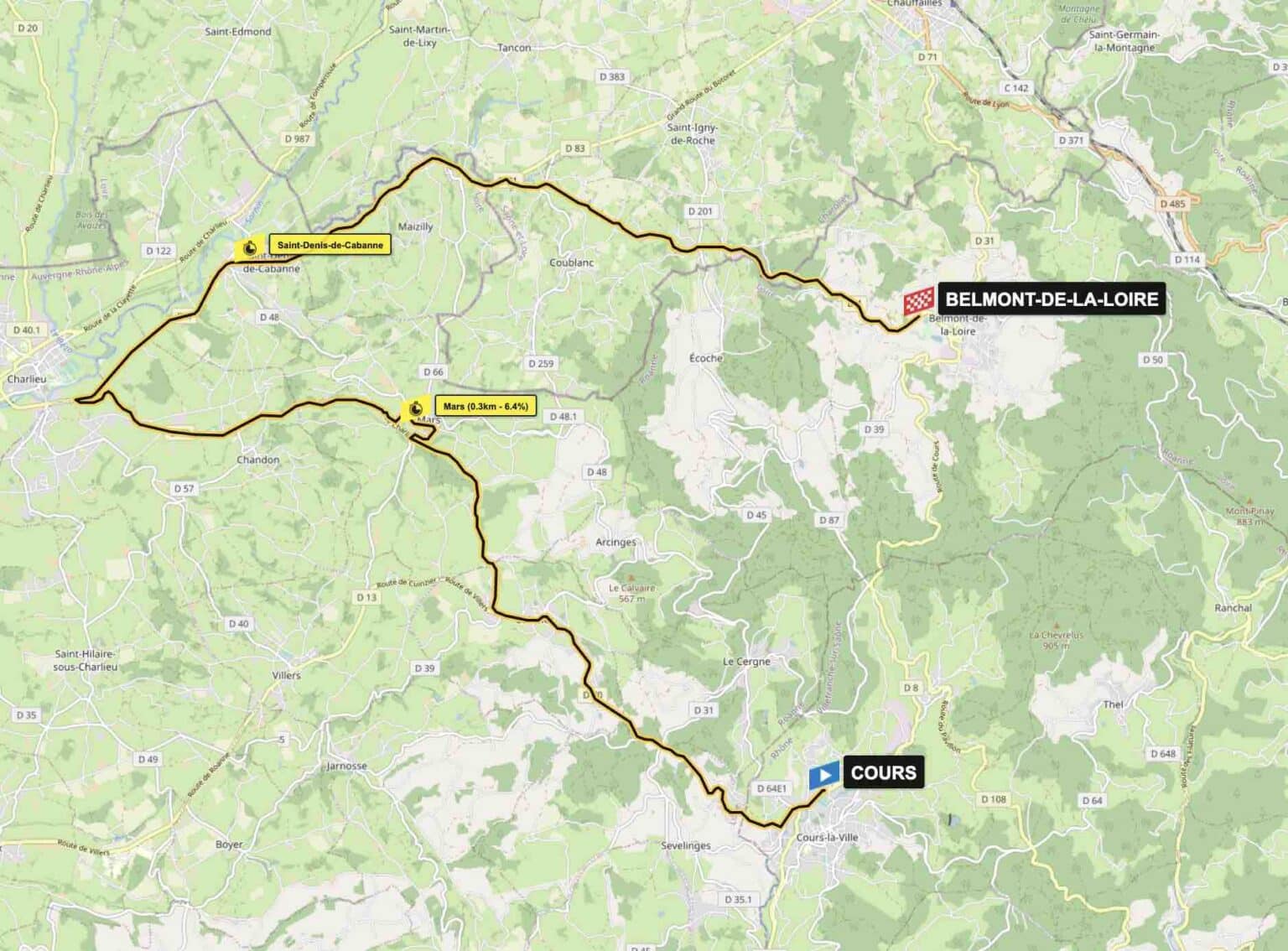 Critérium du Dauphiné 2023, étape 4 : Profil et parcours