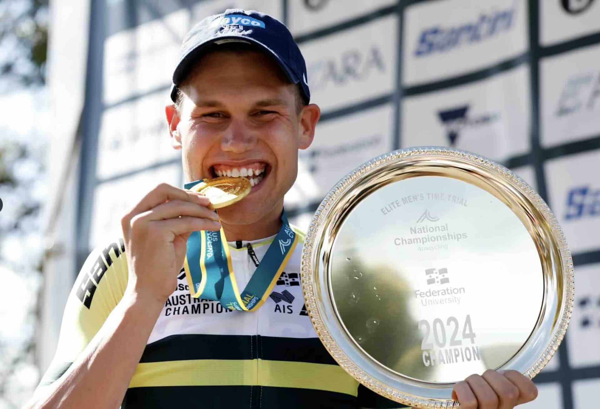 Championnat d'Australie CLM 2024 : Luke Plapp sacré à Mont Helen
