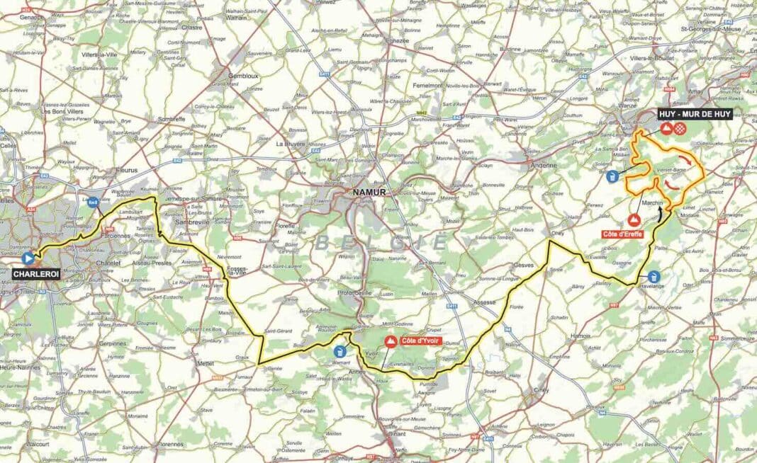 La Flèche Wallonne 2024 : Parcours détaillé