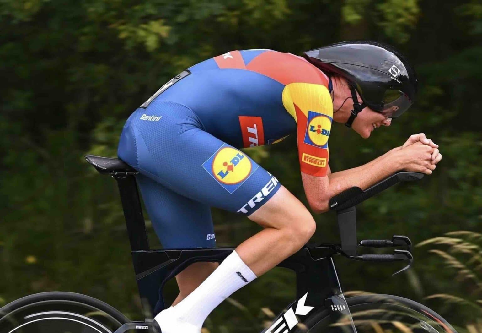 Daan Hoole, champion des Pays-Bas 2024 du chrono