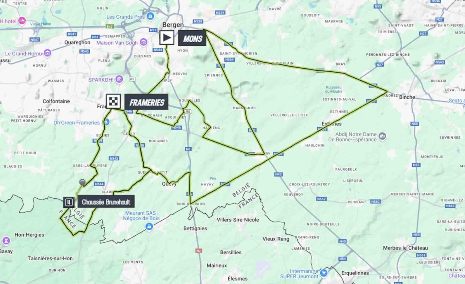 Grand Prix Cerami 2024 : Parcours détaillé