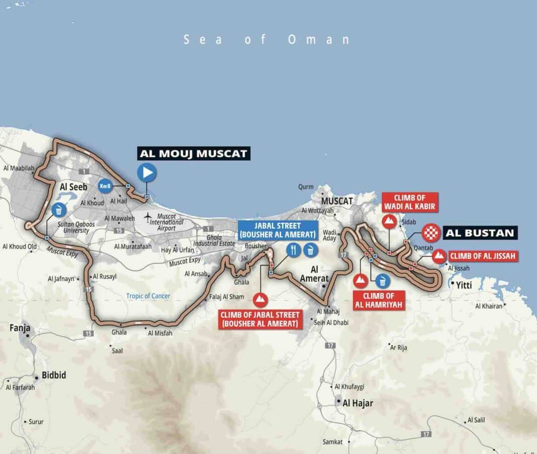 Muscat Classic 2025 : Un parcours exigeant pour une course palpitante ...