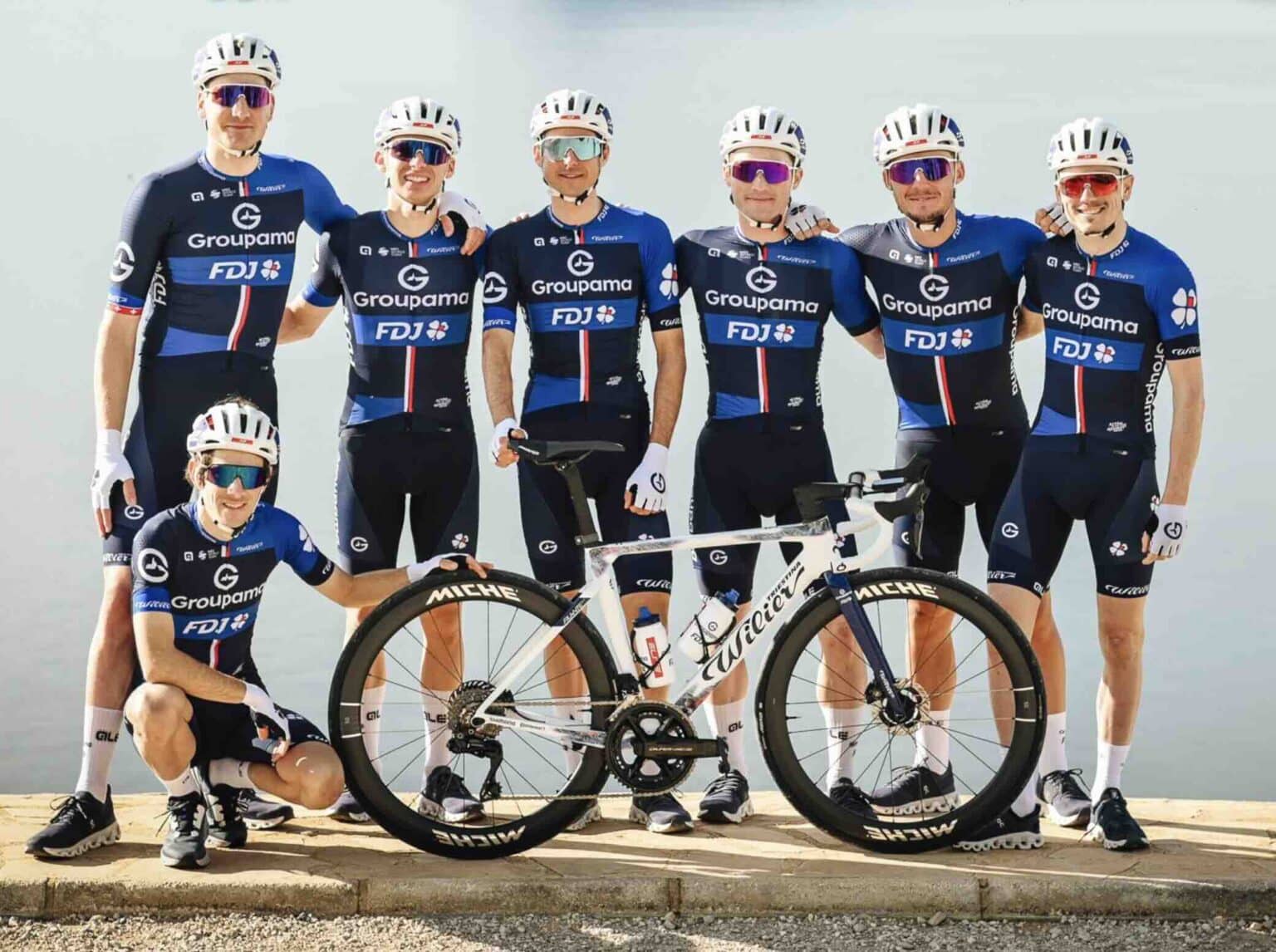 Cyclisme : Groupama-FDJ dévoile son effectif 2025