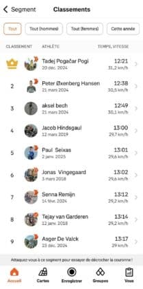 Paul Seixas : 5ème meilleur temps au Coll de Rates, derrière Pogacar