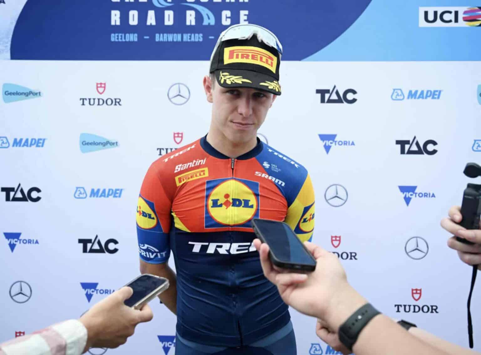 Tim Torn Teutenberg : "Un podium inattendu, j'ai fait un train ...