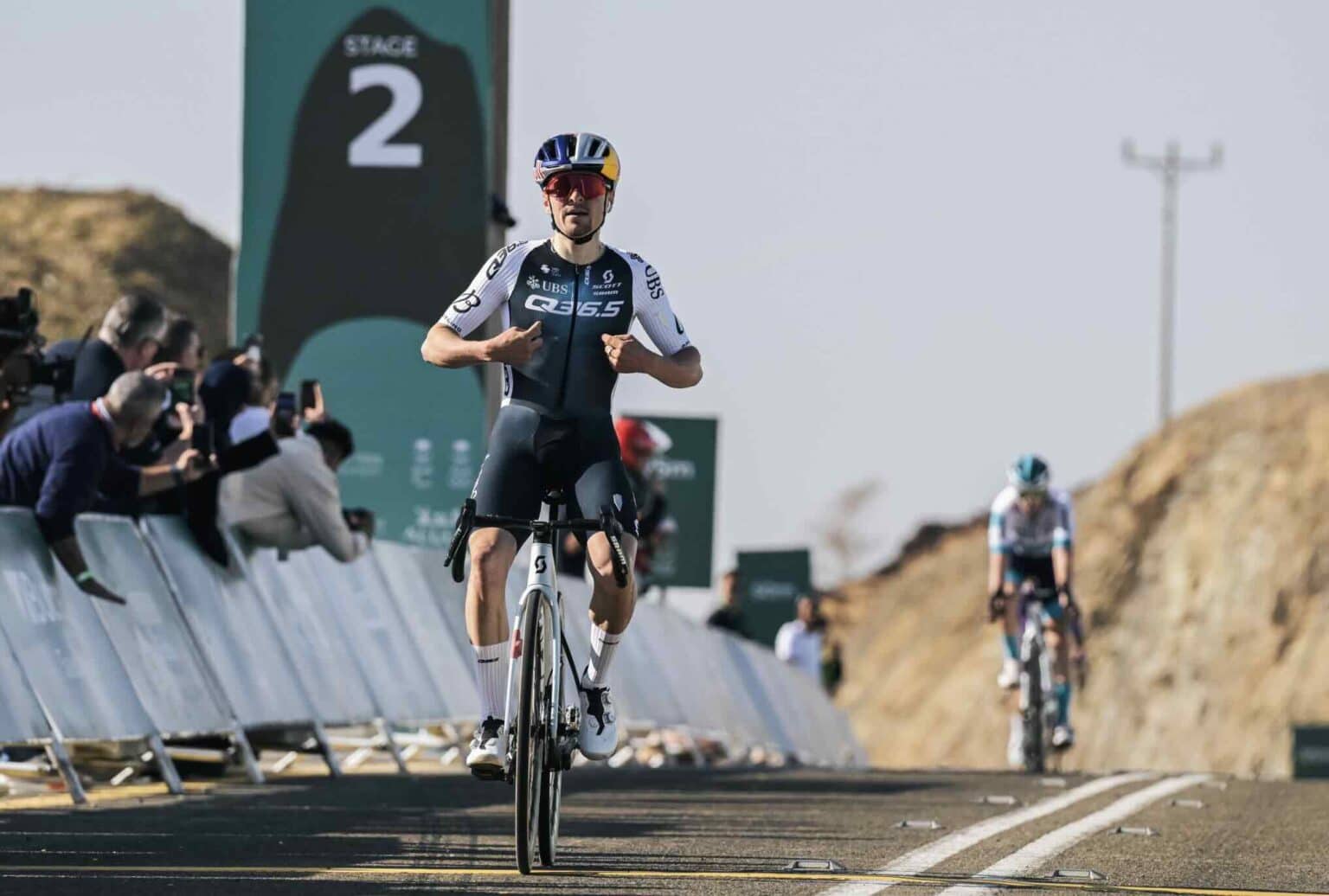 AlUla Tour 2025 : Tom Pidcock vainqueur d'étape et leader