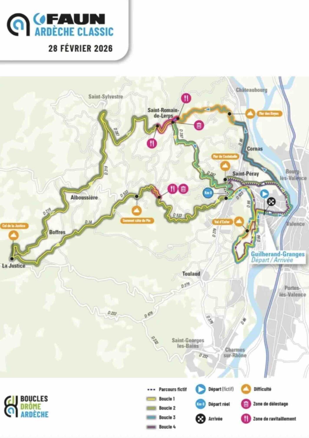 Faun Ardèche Classic 2026 : Parcours, engagés, favoris et diffusion TV