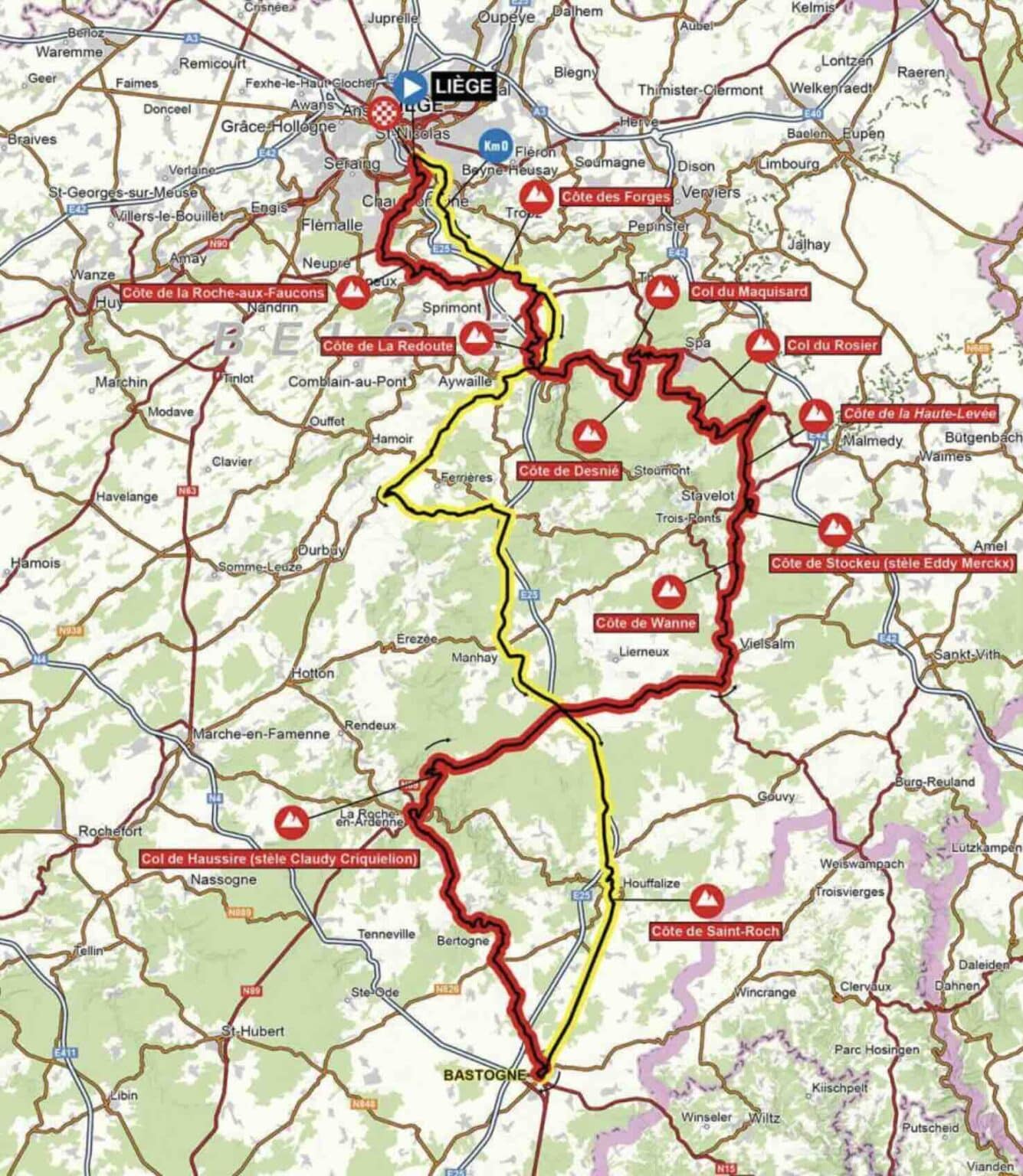 Liège-Bastogne-Liège 2026 : favoris, parcours, TV direct Pogačar ...